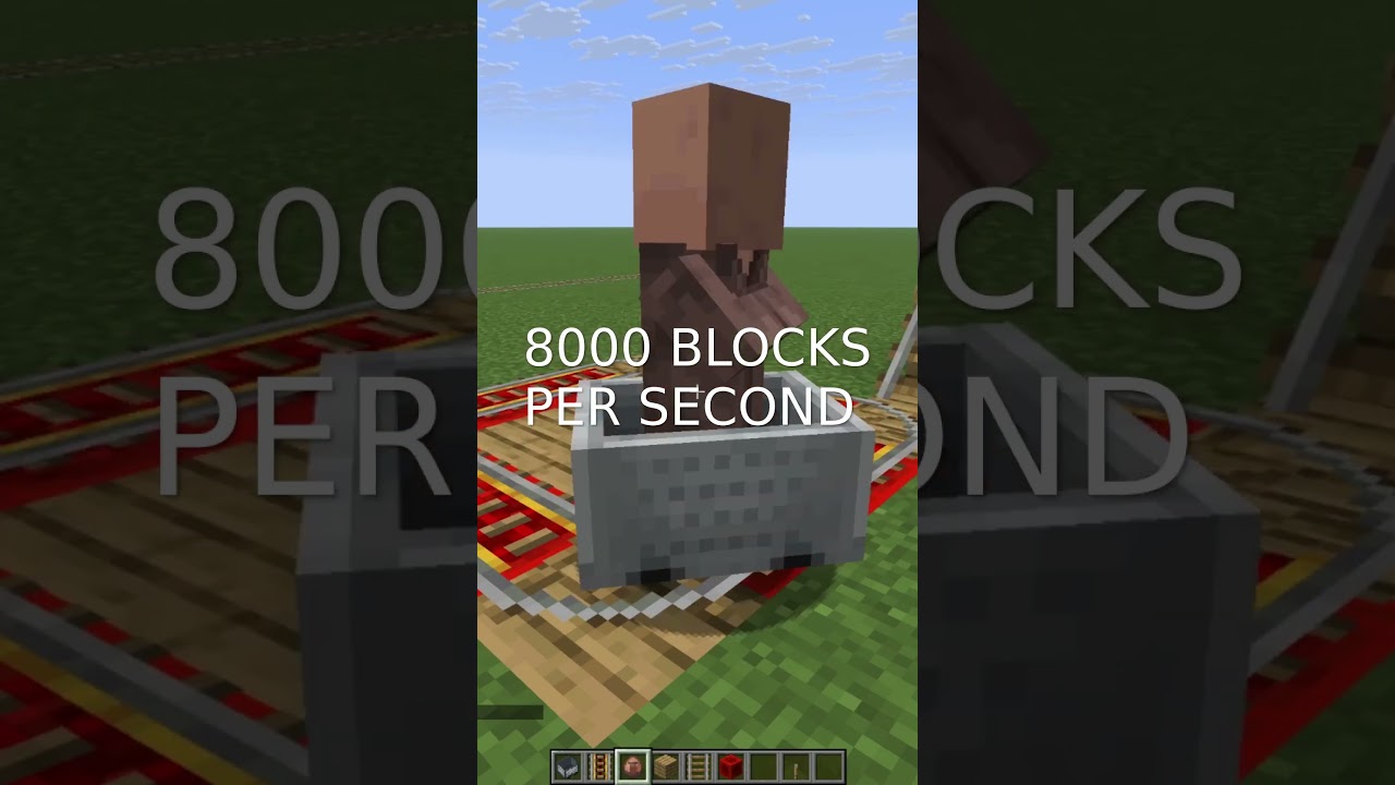 How Fast is a Minecraft Mine-cart? - MineNest, Mine Nest