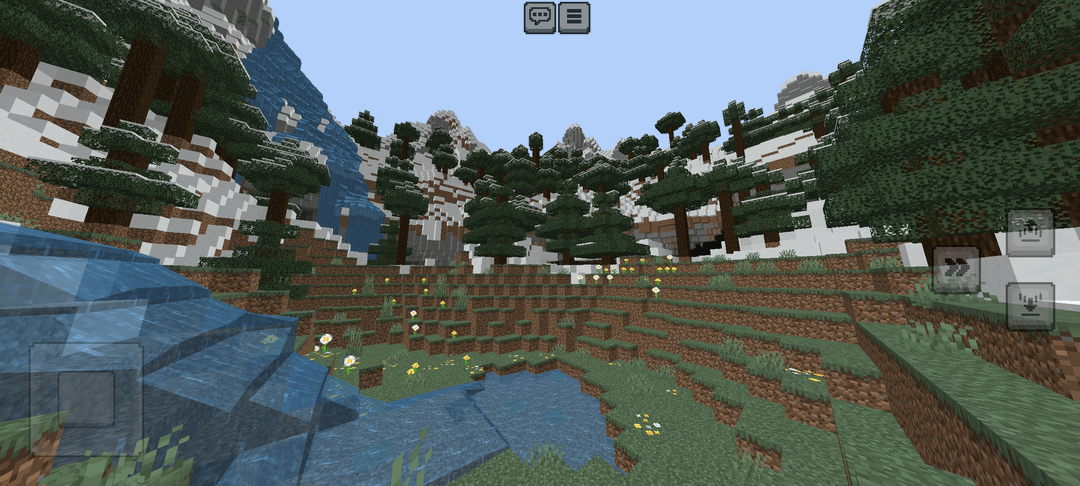 spawn in small mountian ring with crazy crater village - MineNest, Mine ...