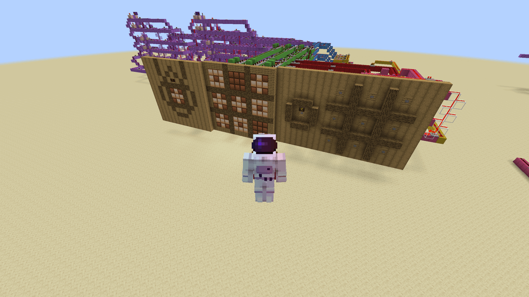 my first real redstone project (tic tac toe with win - MineNest, Mine Nest