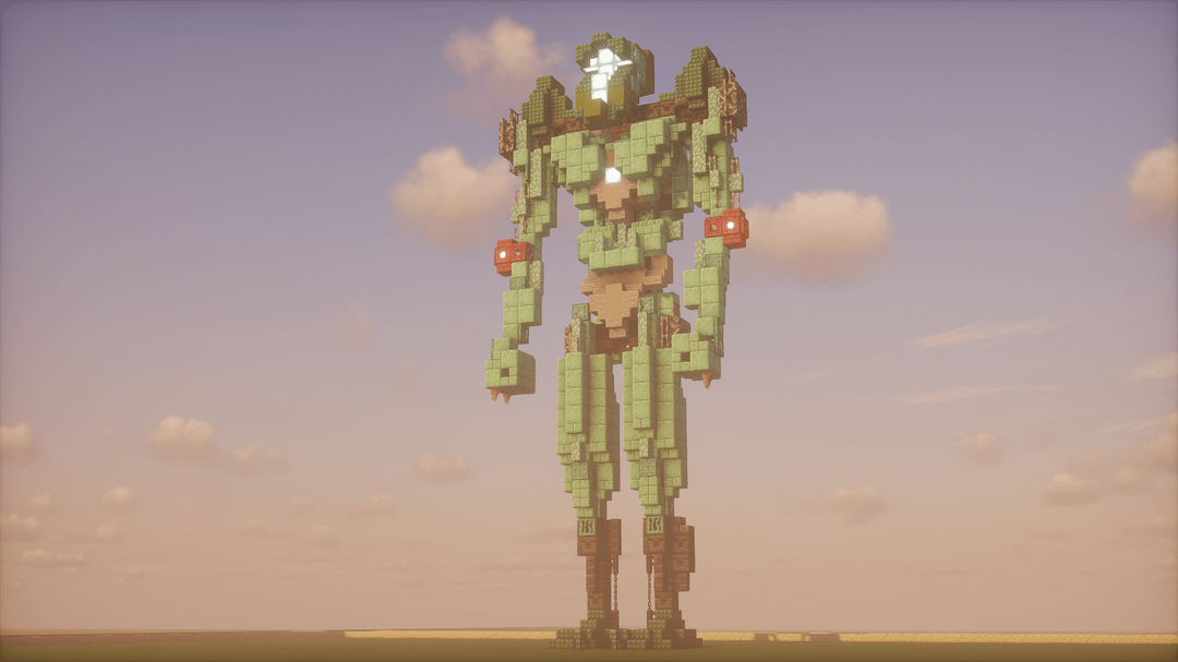 I built an Evangelion inspired humanoid mech! - MineNest, Mine Nest