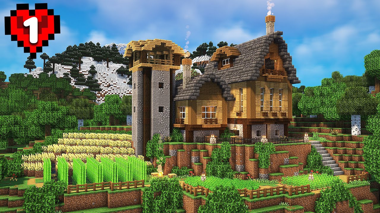 Le Début PARFAIT sur Minecraft ULTRA HARDCORE ! - MineNest, Mine Nest