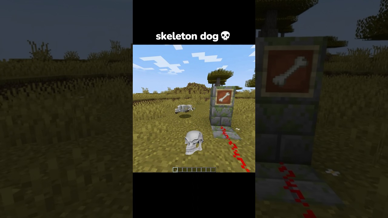 Minecraft Skeleton Dog Moment - MineNest, Mine Nest