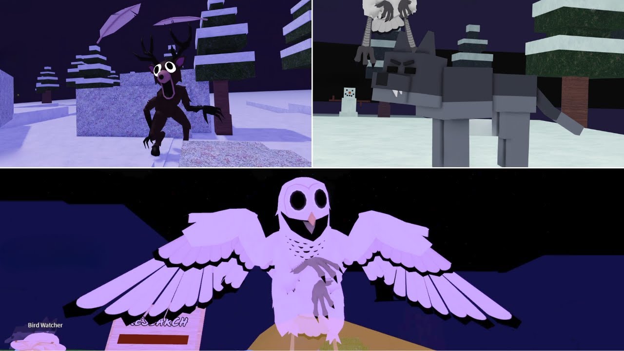 ALL OWL CUTSCENES + JUMPSCARE - 99 Nights in the Forest [ROBLOX] - MineNest, Mine Nest