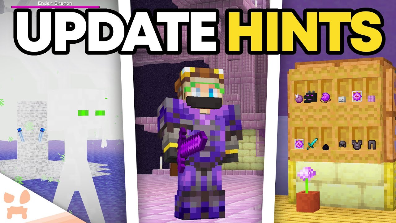 NEW MINECRAFT END UPDATE TEASERS - NEW ARMOR + END PILLAGERS ...