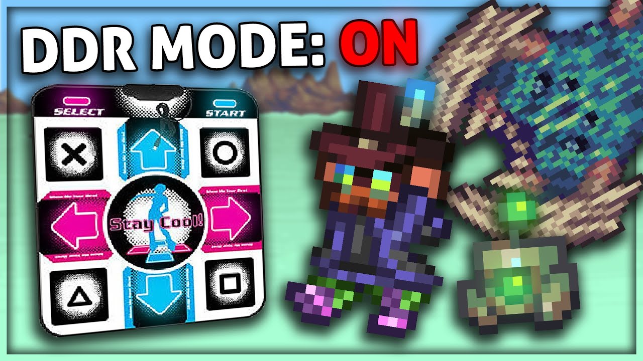 Terraria's Calamity Mod but I'm on a Dance Pad? - MineNest, Mine Nest