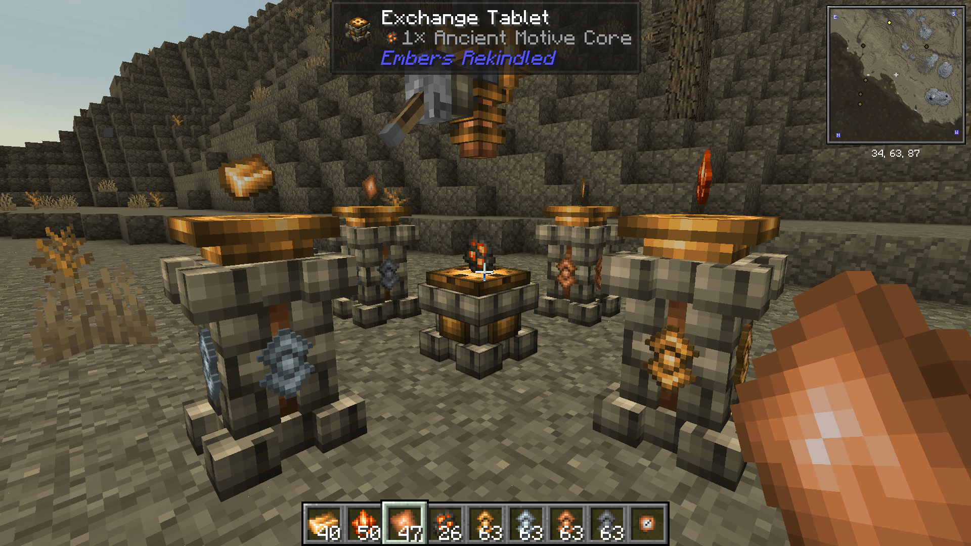 Reclamation modpack, can't for the life of me figure out how to make a ...