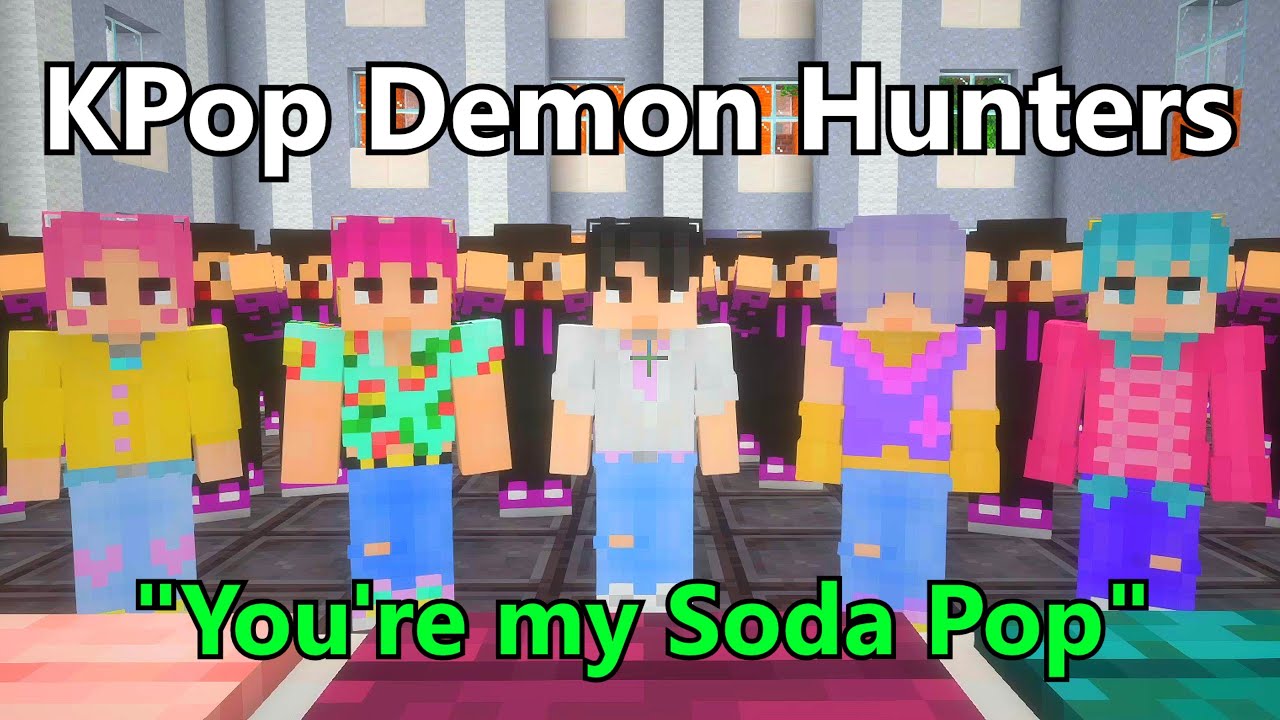 KPop Demon Hunters Portrayed by Minecraft - MineNest, Mine Nest
