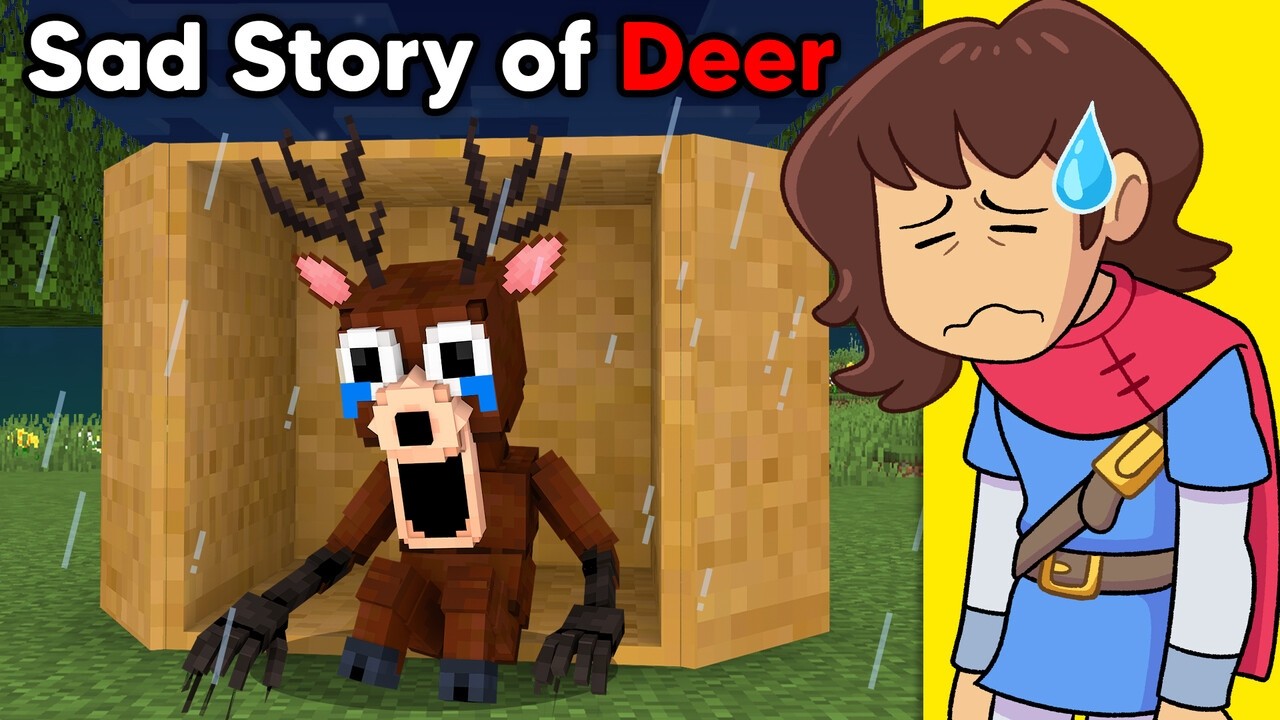 The Sad Story of the DEER in Minecraft... - MineNest, Mine Nest