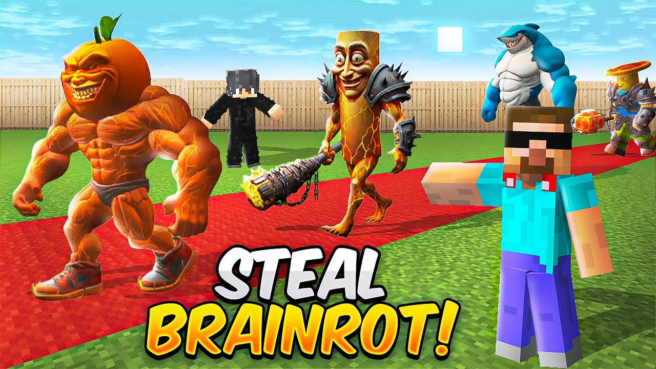 I CREATED STEAL A BRAINROT GAME IN MINECRAFT - MineNest, Mine Nest
