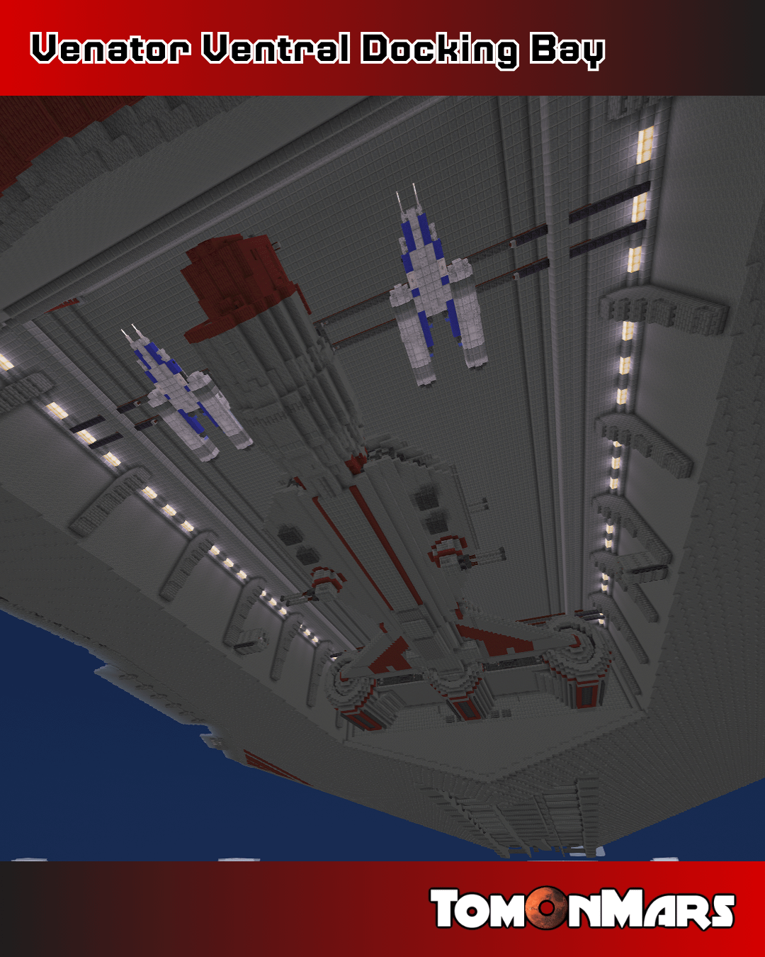 I built a Star Wars VENATOR in Minecraft at 1:1 scale! This is v4 of my ...