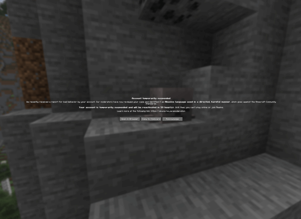 Im banned from Minecraft because a GRIEFER REPORTED ME??? - MineNest ...