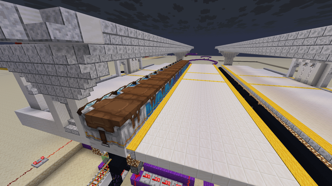 Happy Ghast Train + Redstone World Download - MineNest, Mine Nest