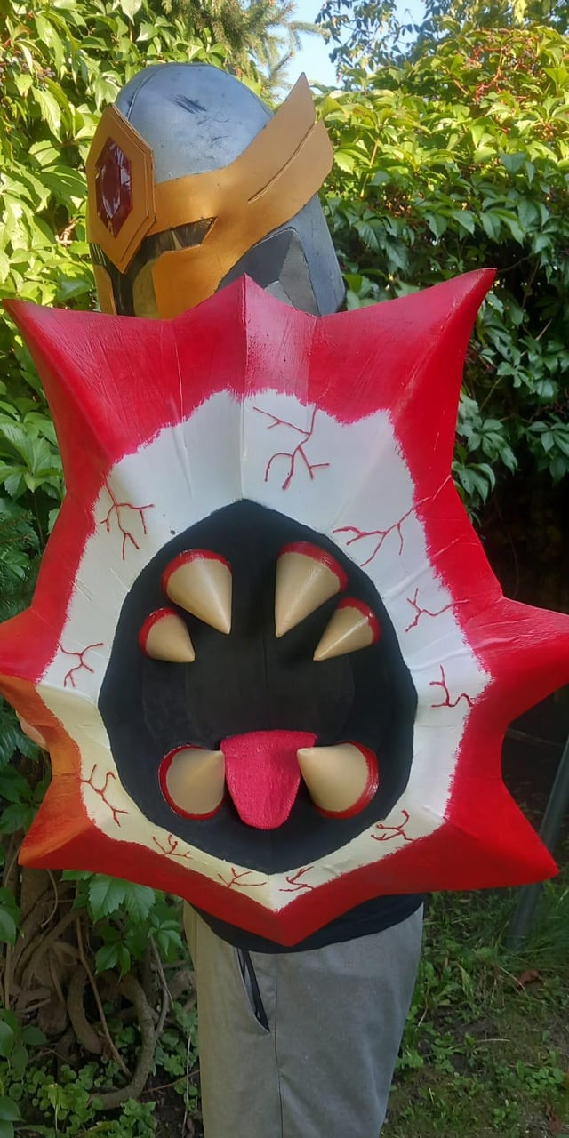 My take on the shield of Cthulhu for my terraria cosplay - MineNest ...
