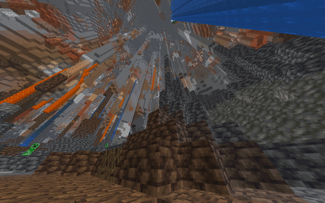 crazy cave in 25w37a, seed is -1031722888142976209, coords are at ...