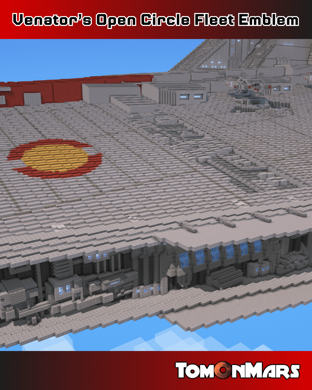 I built a Star Wars VENATOR in Minecraft at 1:1 scale! This is v4 of my ...