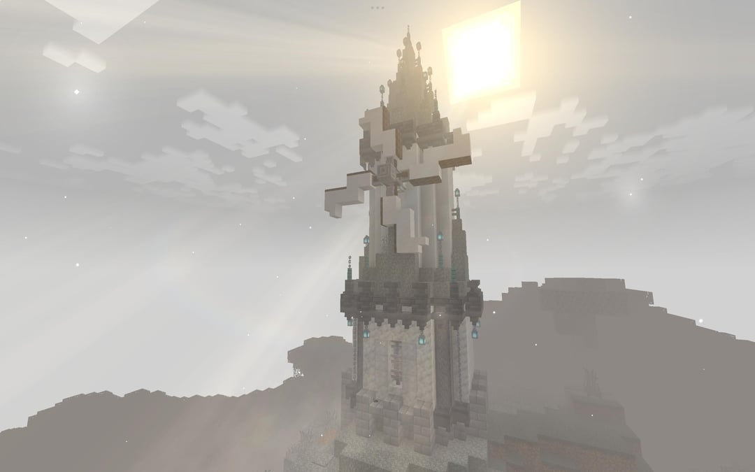 i built a gothic windmill! - MineNest, Mine Nest