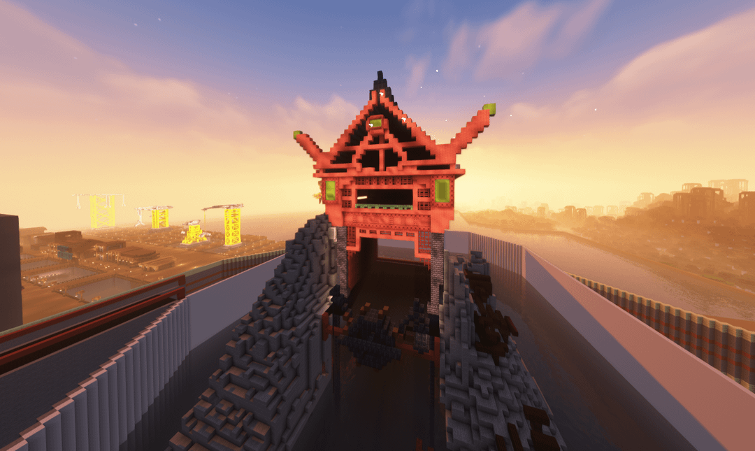 I built Lego Ninjago in Minecraft! - MineNest, Mine Nest