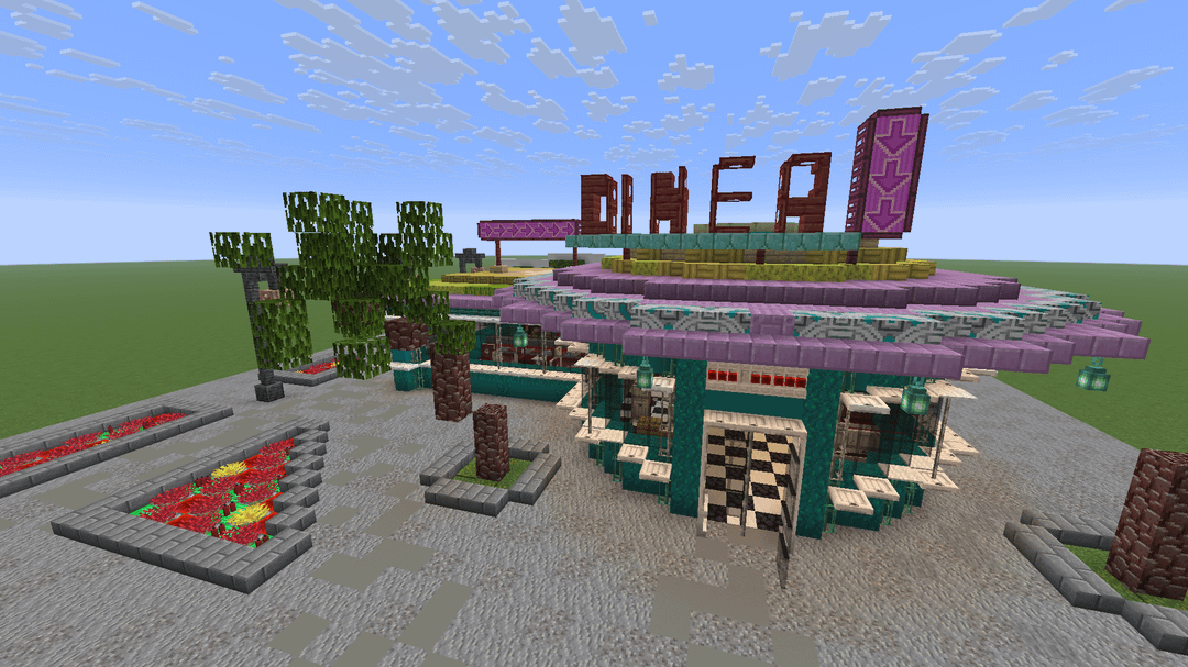 I tried making a build using the 20 ugliest blocks in the game ...