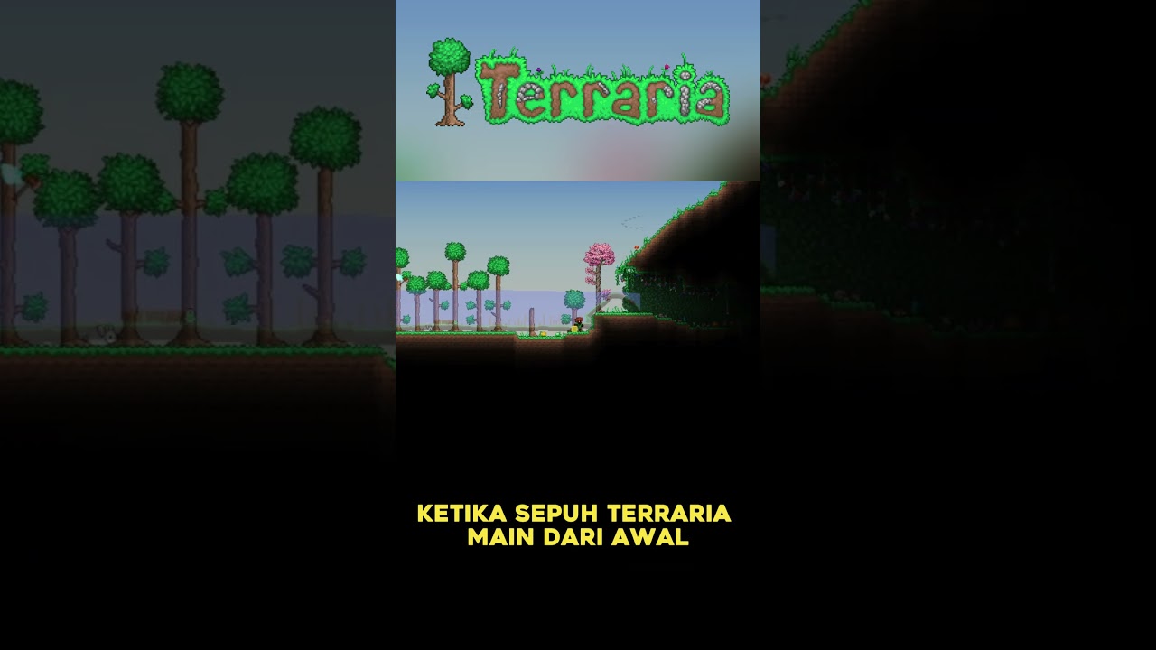 Ketika sepuh terraria mencoba main dari awal #shorts #terraria #fypシ ...