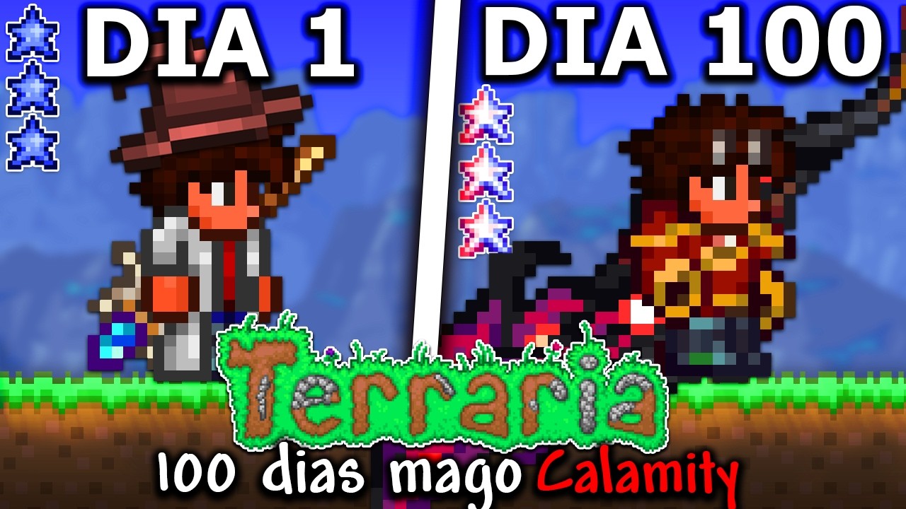 Passei 100 Dias de Mago no Calamity Terraria - O Filme - MineNest, Mine ...