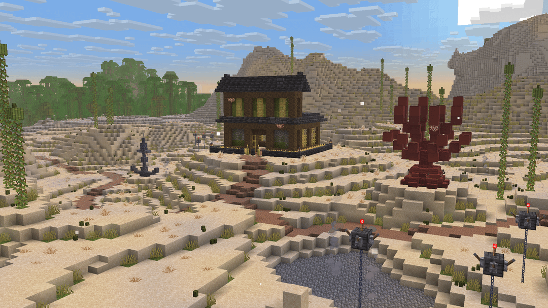 Warm Biome Starter Base (+Terraforming) - MineNest, Mine Nest