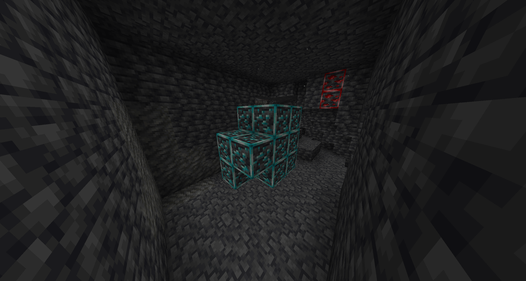 I found a 17-vein of Natural Deepslate Diamond Ore NOT on a chunk ...