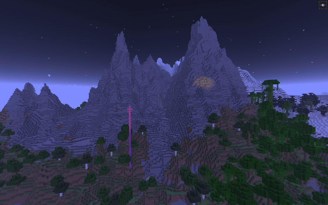 Epic Mountain Spawn! Perfectly aligned Ancient Cities! - MineNest, Mine ...