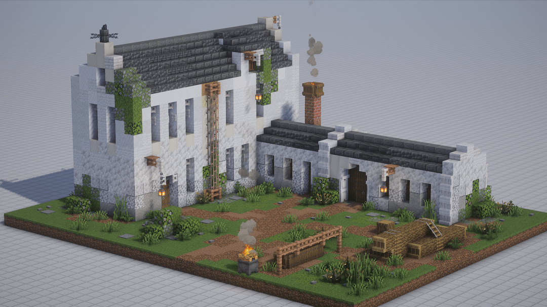 Starter base for my new survival world. - MineNest, Mine Nest