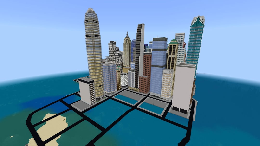 My Minecraft city - MineNest, Mine Nest