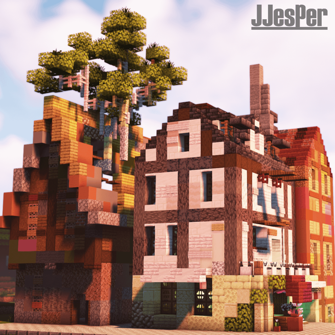 small city buildings i made for my survival world - MineNest, Mine Nest