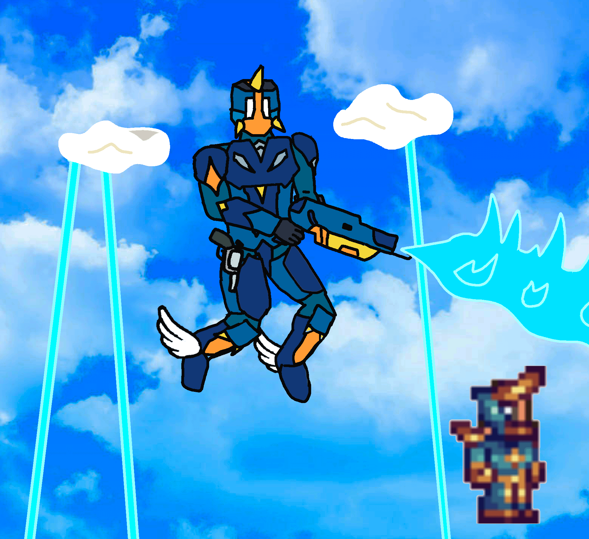 The sky awaits. Empyrean armor from elements awoken mod - MineNest ...