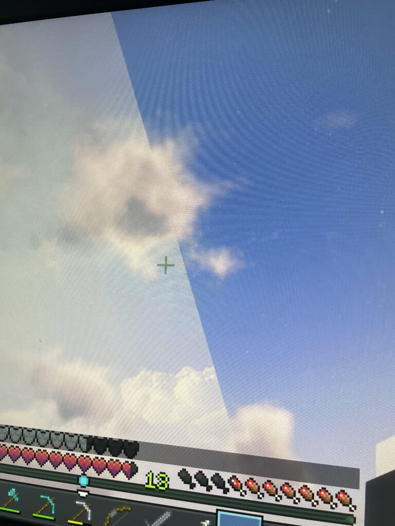 How do I fix this visual bug on Complementary Shaders (unbound) - MineNest, Mine Nest