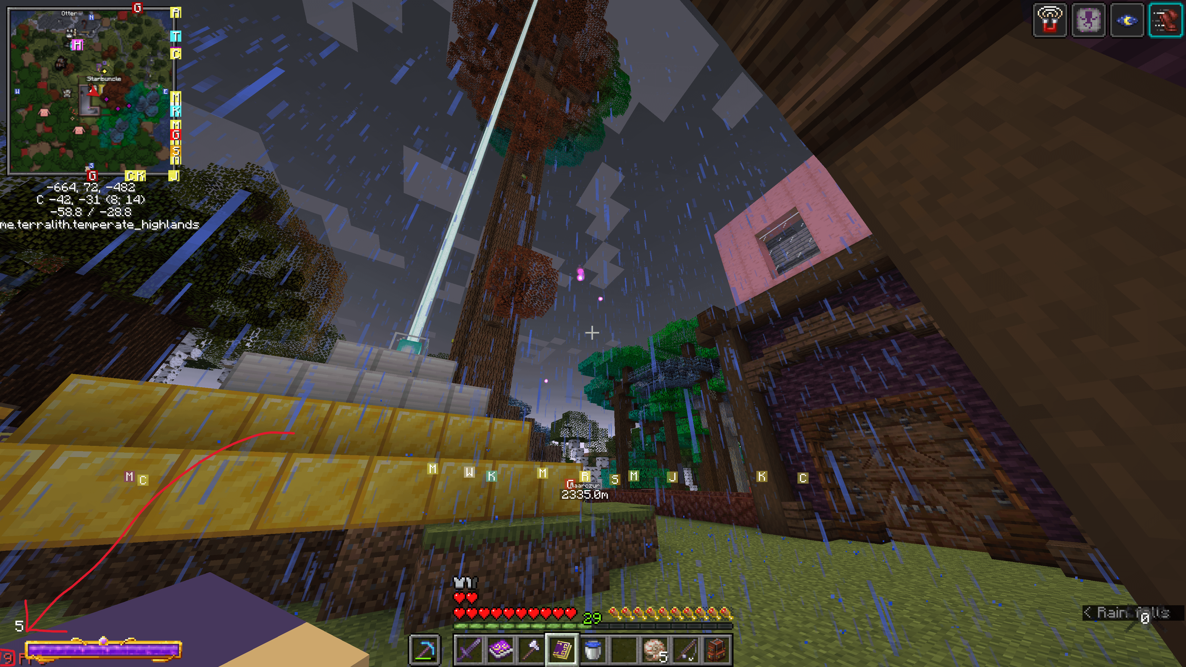 Ars Nouveau projectiles dropping FPS wildly - MineNest, Mine Nest