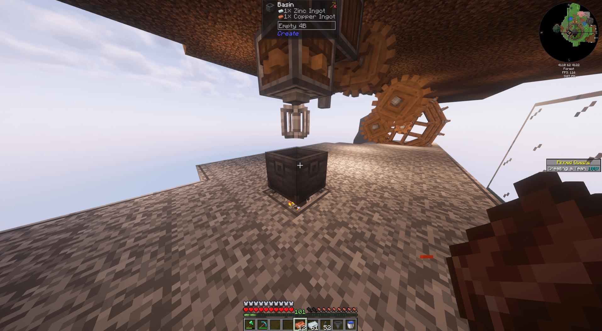 why isn't the mixer working? (create minecraft mod) - MineNest, Mine Nest