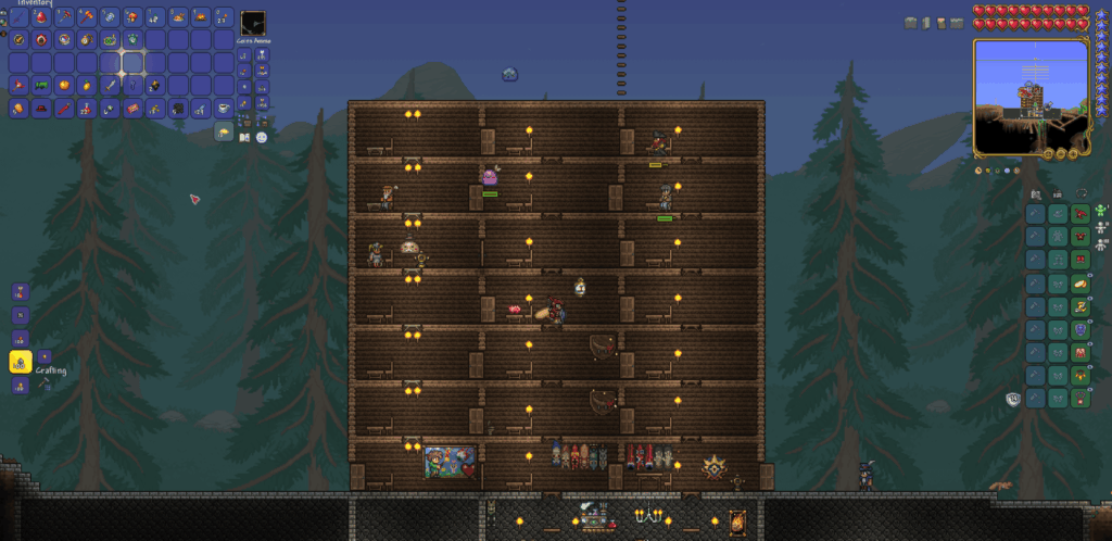 New to Terraria - MineNest, Mine Nest