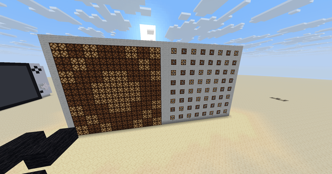 Made my first 8x8 screen - MineNest, Mine Nest