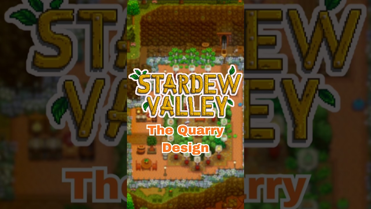 Stardew Valley The Quarry Design #stardewvalley #stardewvalley #gaming ...