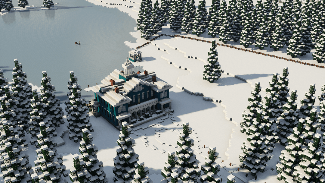 Winter at the 19th Century Russian Manor - MineNest, Mine Nest