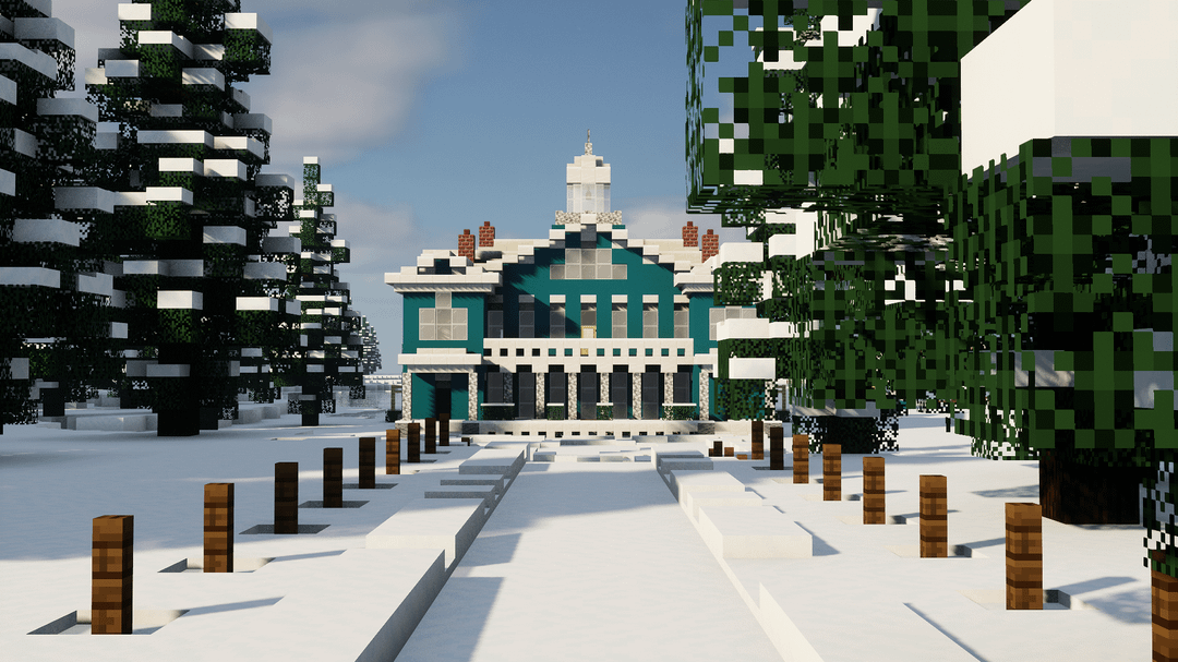 Winter at the 19th Century Russian Manor - MineNest, Mine Nest