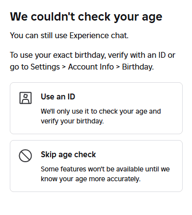 Roblox age check - MineNest, Mine Nest