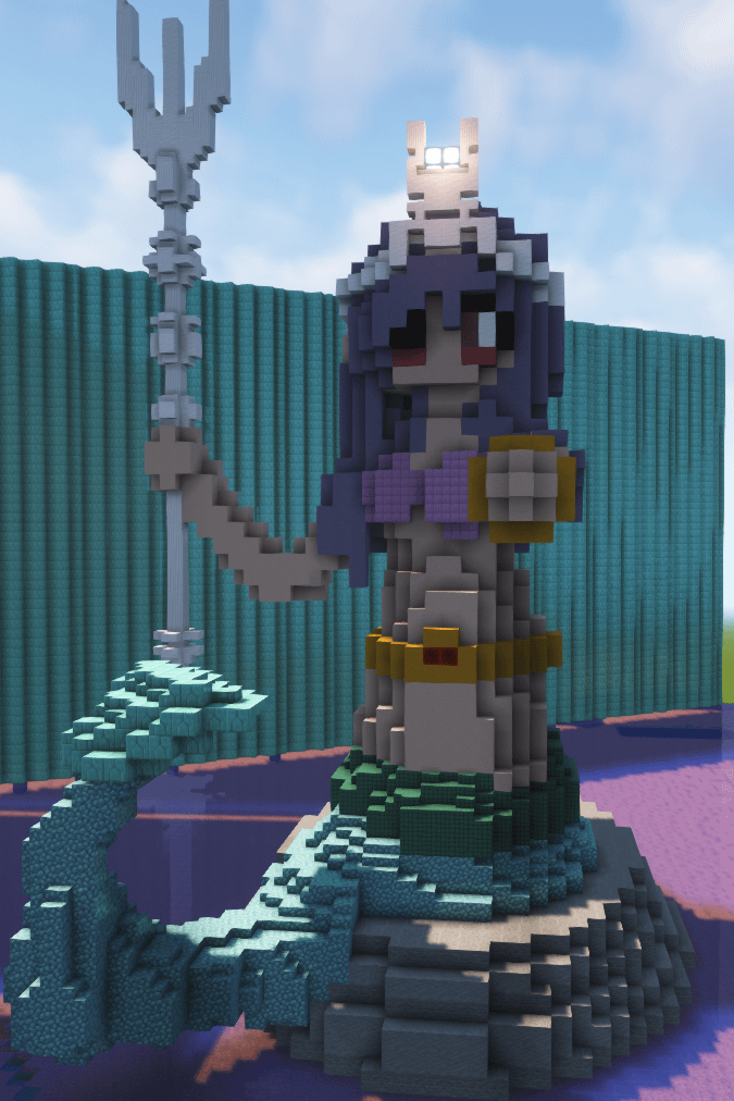 statue of a mermaid - MineNest, Mine Nest