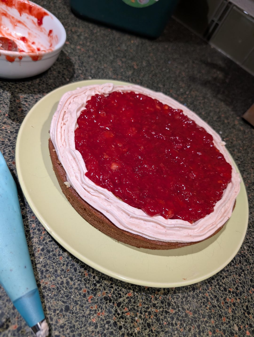 I made Pink Cake for my partner - MineNest, Mine Nest