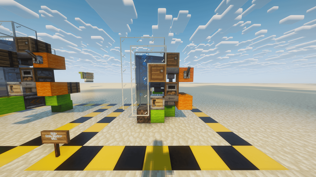 Made a Kelp Autocooker/Dried Kelp Block Crafter - MineNest, Mine Nest