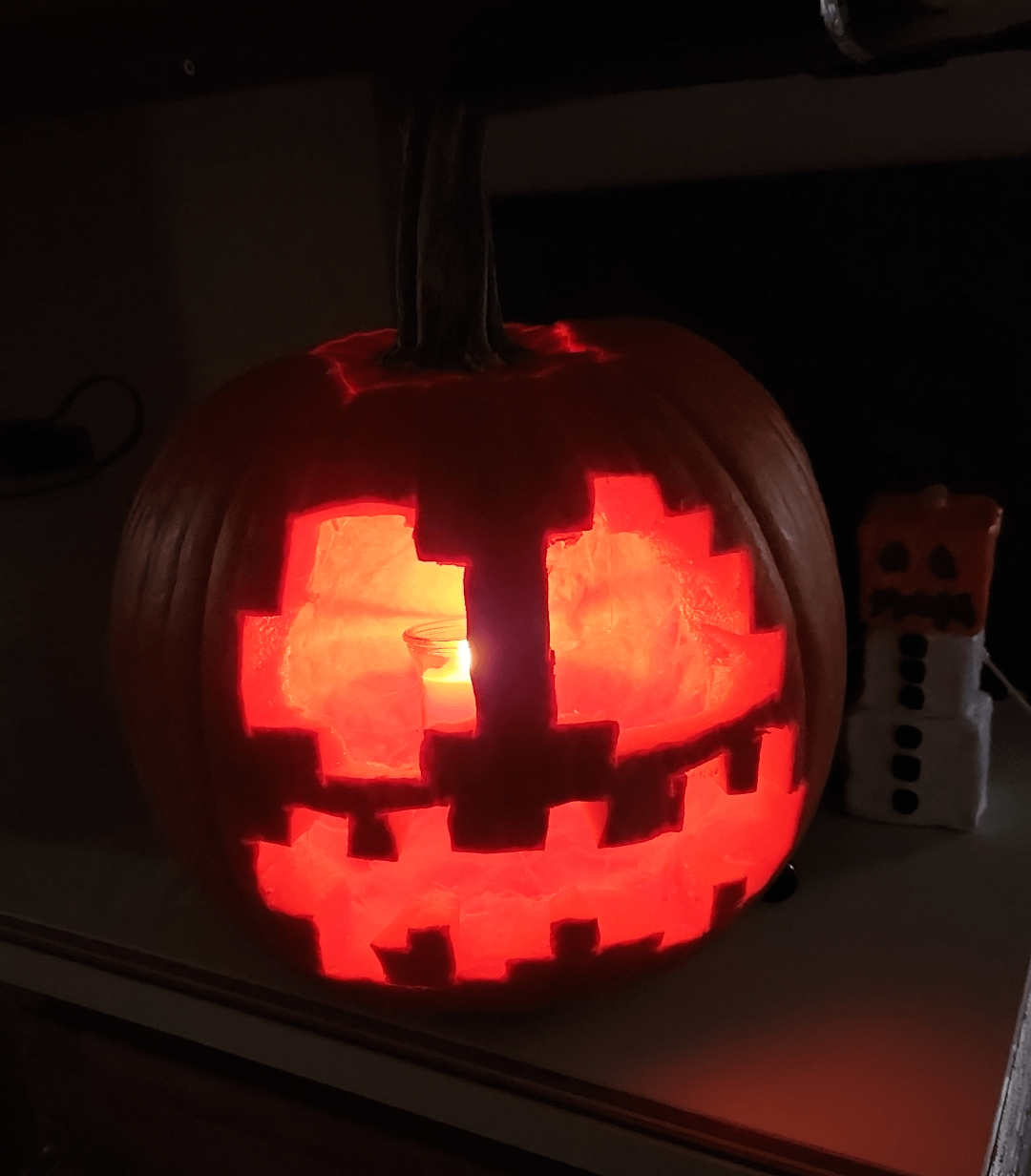 My Minecraft Pumpkin and Clay Snow Golem - MineNest, Mine Nest