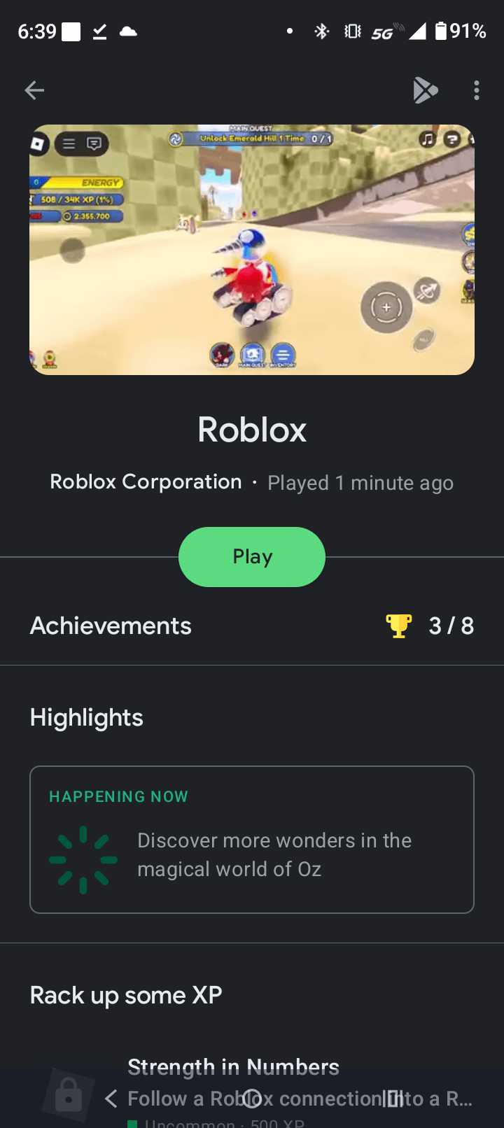 They added achievements to the android version of Roblox - MineNest ...