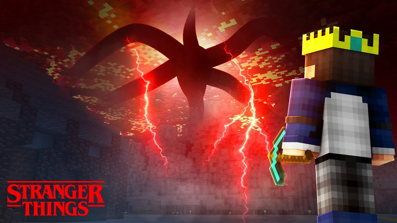 HOW I BUILD THE UPSIDE DOWN in Minecraft Hardcore... - MineNest, Mine Nest