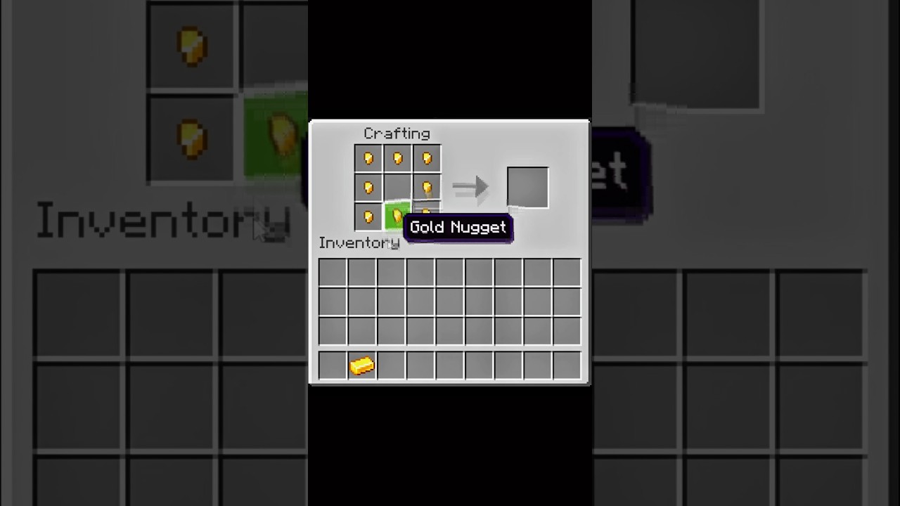 Minecraft me craft a golden crown 👑 #minecraft #mcpe #shorts - MineNest ...