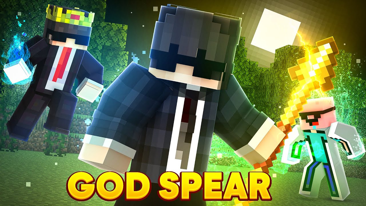 I Became Immortal By Using God Spear In This Minecraft Smp