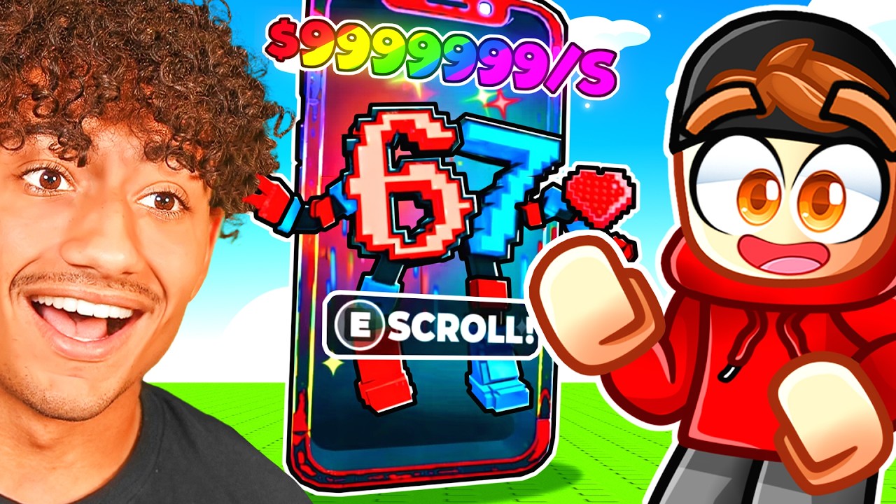 ROBLOX SCROLL A BRAINROT! - MineNest, Mine Nest