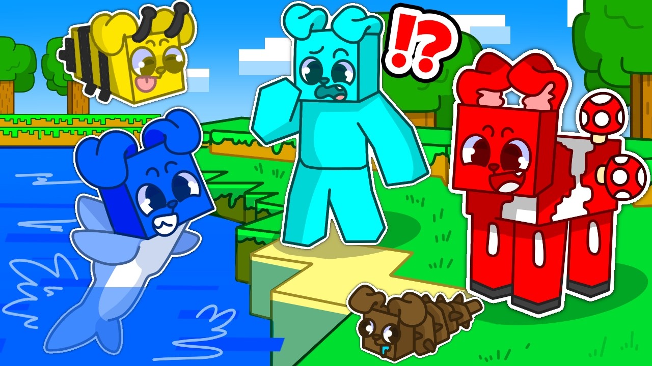 GRAMY JAKO ZWIERZĘTA w Minecraft 🐾 ️ - MineNest, Mine Nest